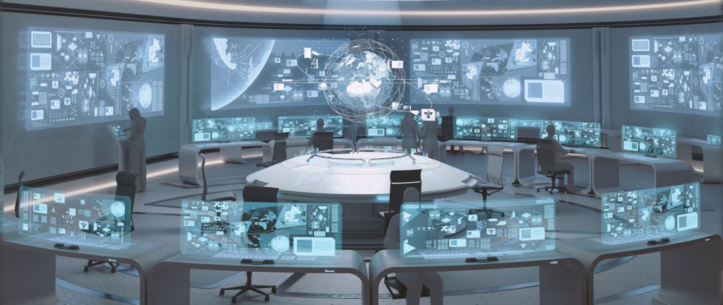 Security-Camera-Command-Center – Prevenção de Perdas Brasil